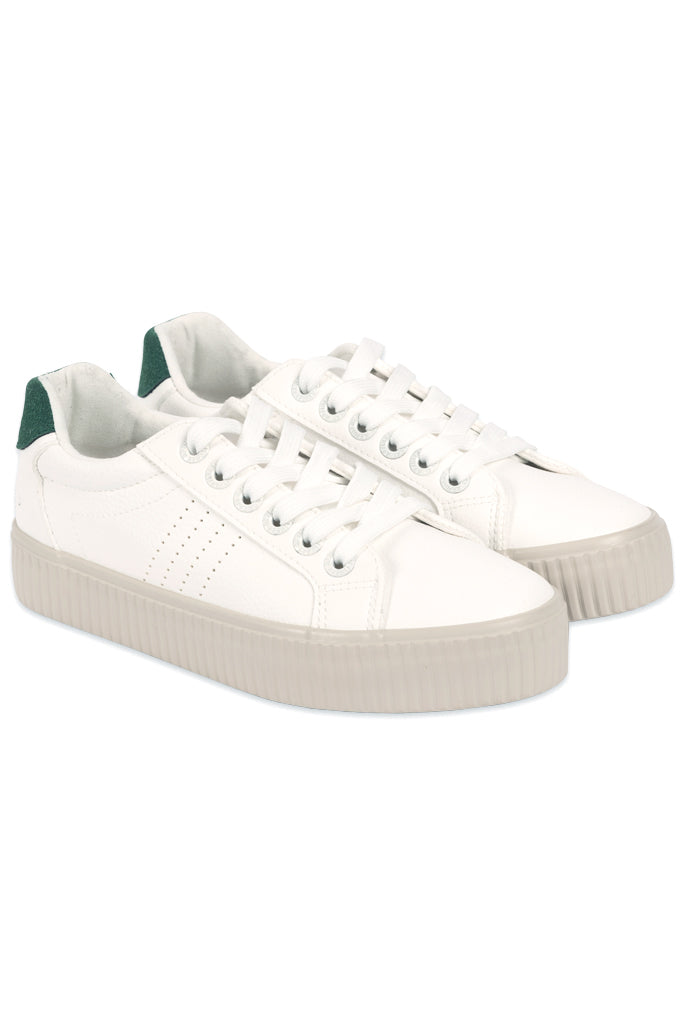 Lace-Up Sneaker _ 150995 _ White from REFINERY – Refinery