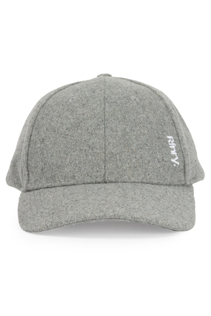Melton Grey Peak Cap _ 154696 _ Grey from REFINERY – Refinery