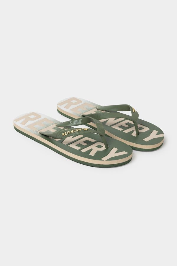 Ombre Flip Flops from REFINERY – Refinery