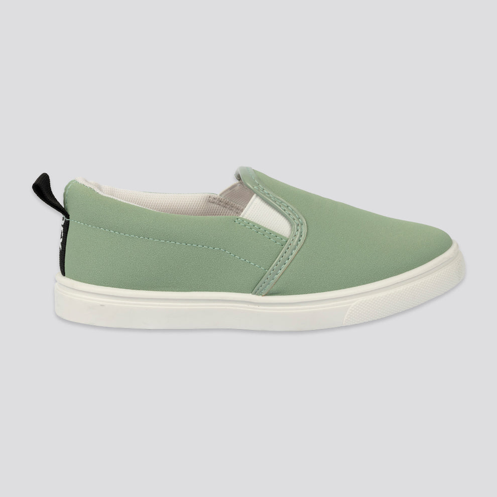Girls Slip-On Sneakers _ 161487 _ Sage from REFINERY – Refinery