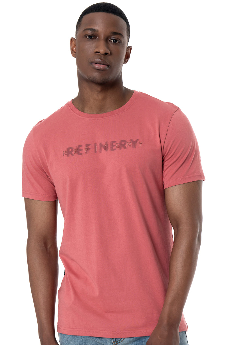 Branded Tee _ 151905 _ Rose from REFINERY – Refinery