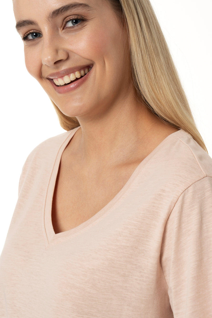 Boxy T-Shirt _ 150054 _ Rose from REFINERY – Refinery