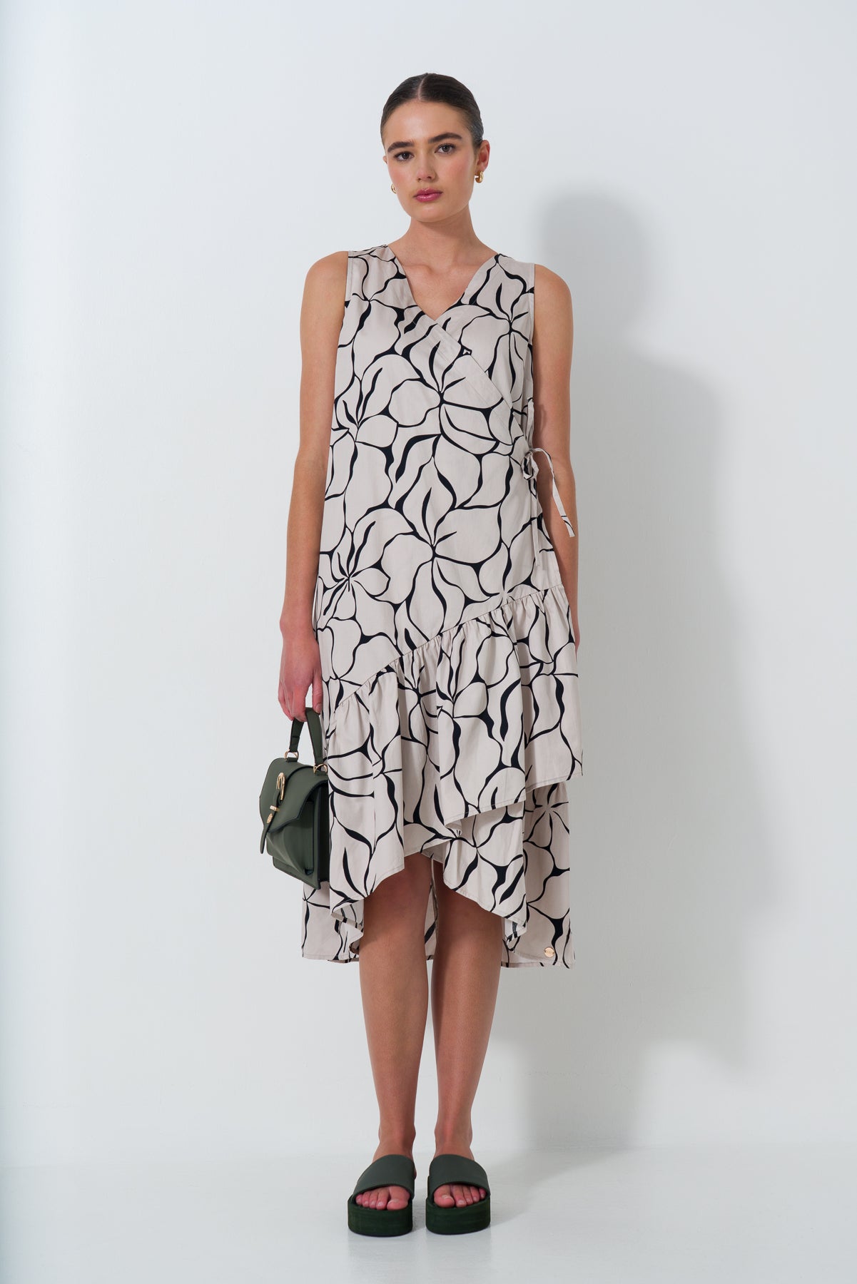 Volume Frill Dress from REFINERY – Refinery